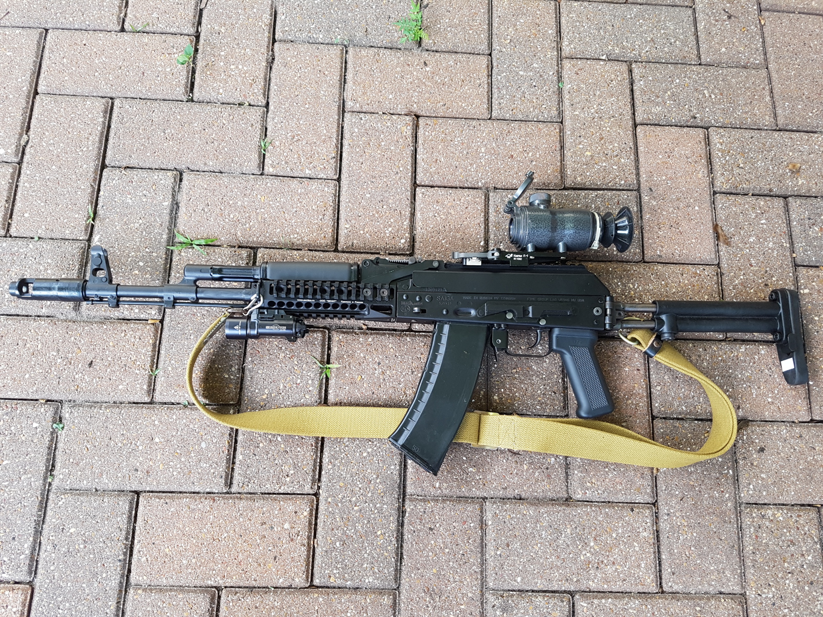 Scorpion Evo Brace (FDE), KVAR fixed trunnion 4.5 folder, 1PN51 charger ...