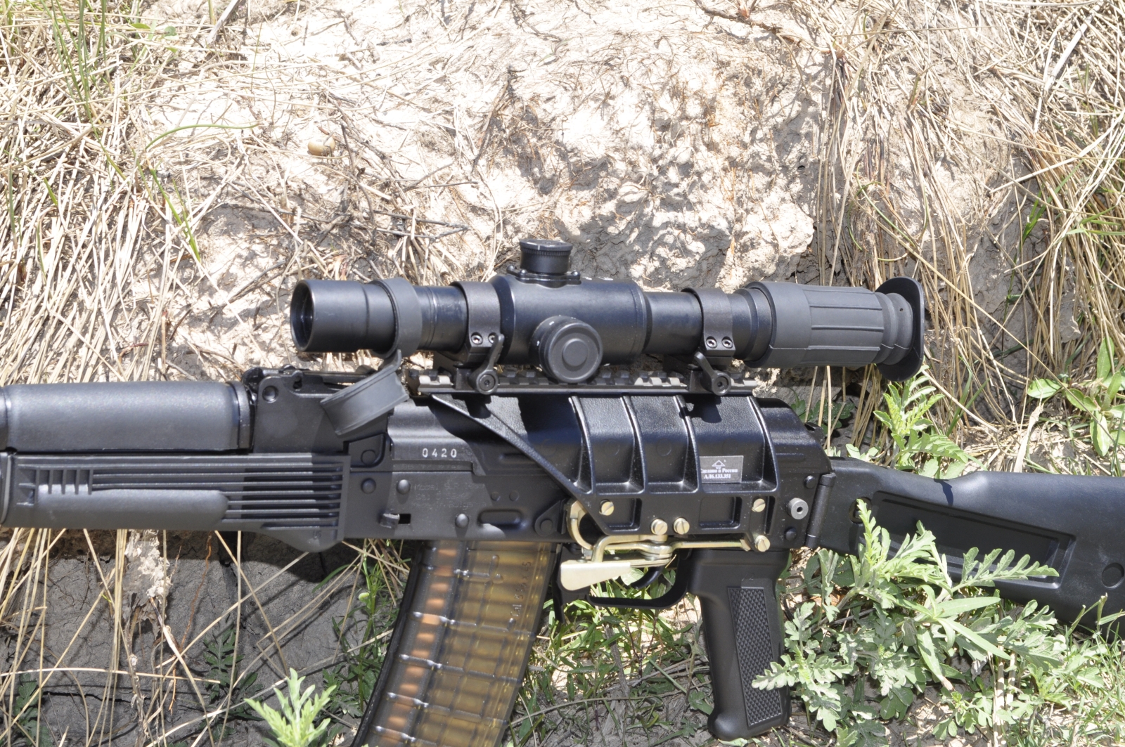 3 new Russian optics and some pics of Primary Arms 6x ACSS optic (5.45 ...